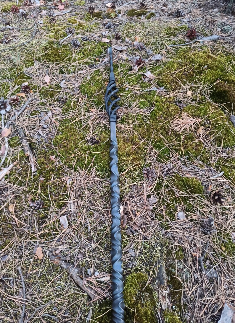 Long Shaman Staff Völva Staff Handmade Staff of the Vǫlur - Etsy