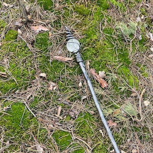 Druid Staff Walking Wizard Volva Witch Staff Seidr Shaman Viking Hand ...