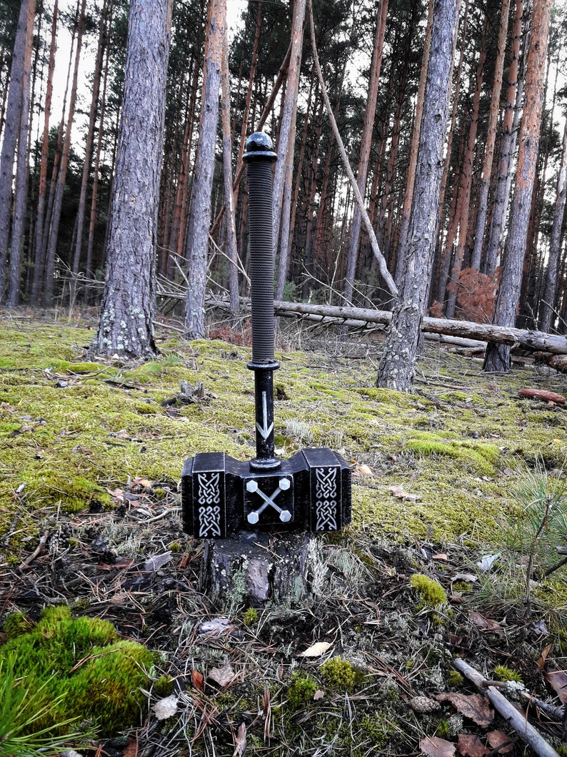 Viking Hammer X2 Sledgehammer Crossfit Mjolnir Odin Thor Dwarven ...