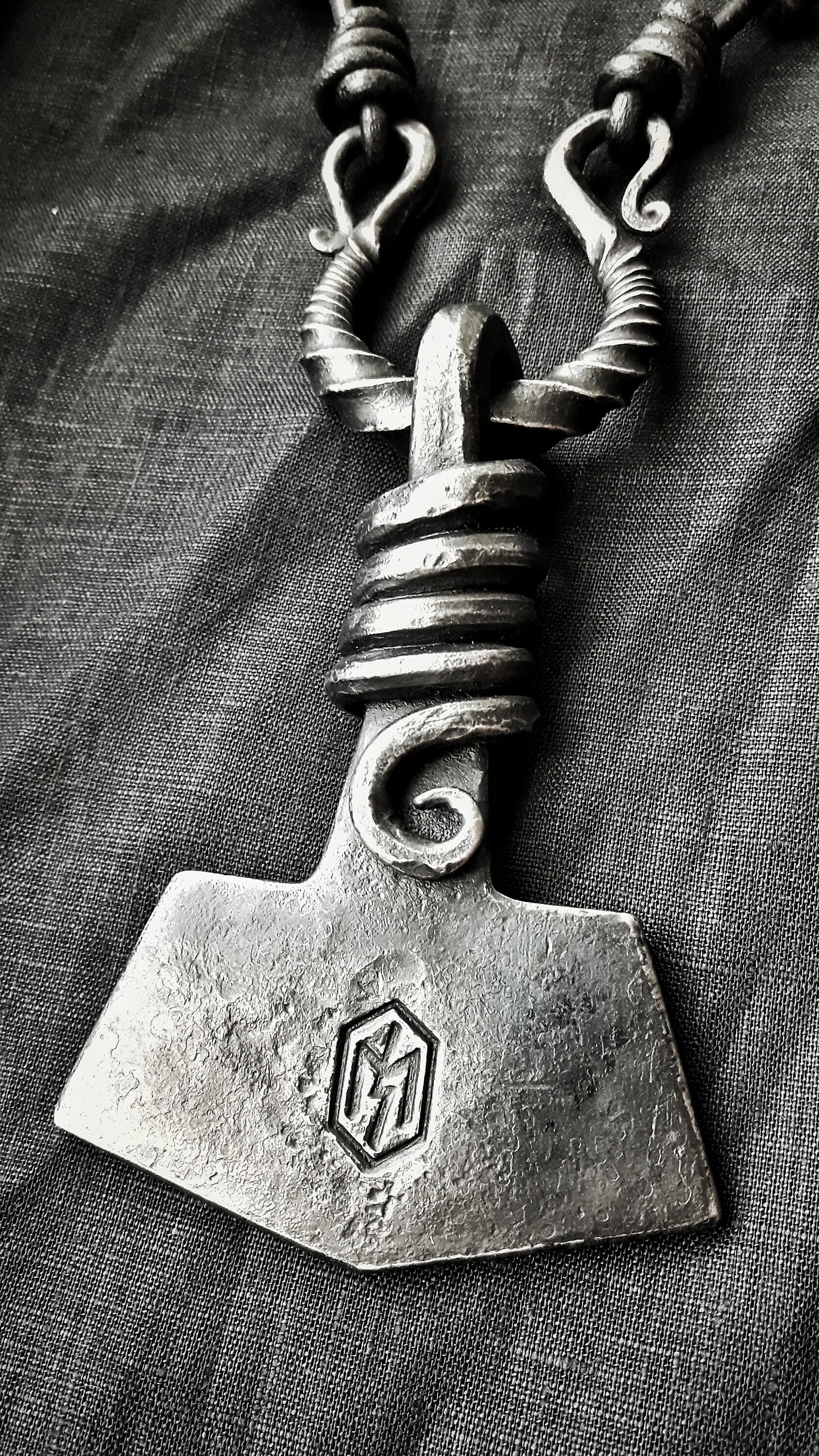 Hand Forged Mega Mjolnir 2 1/2 Thor's Hammer Viking Norse | Etsy