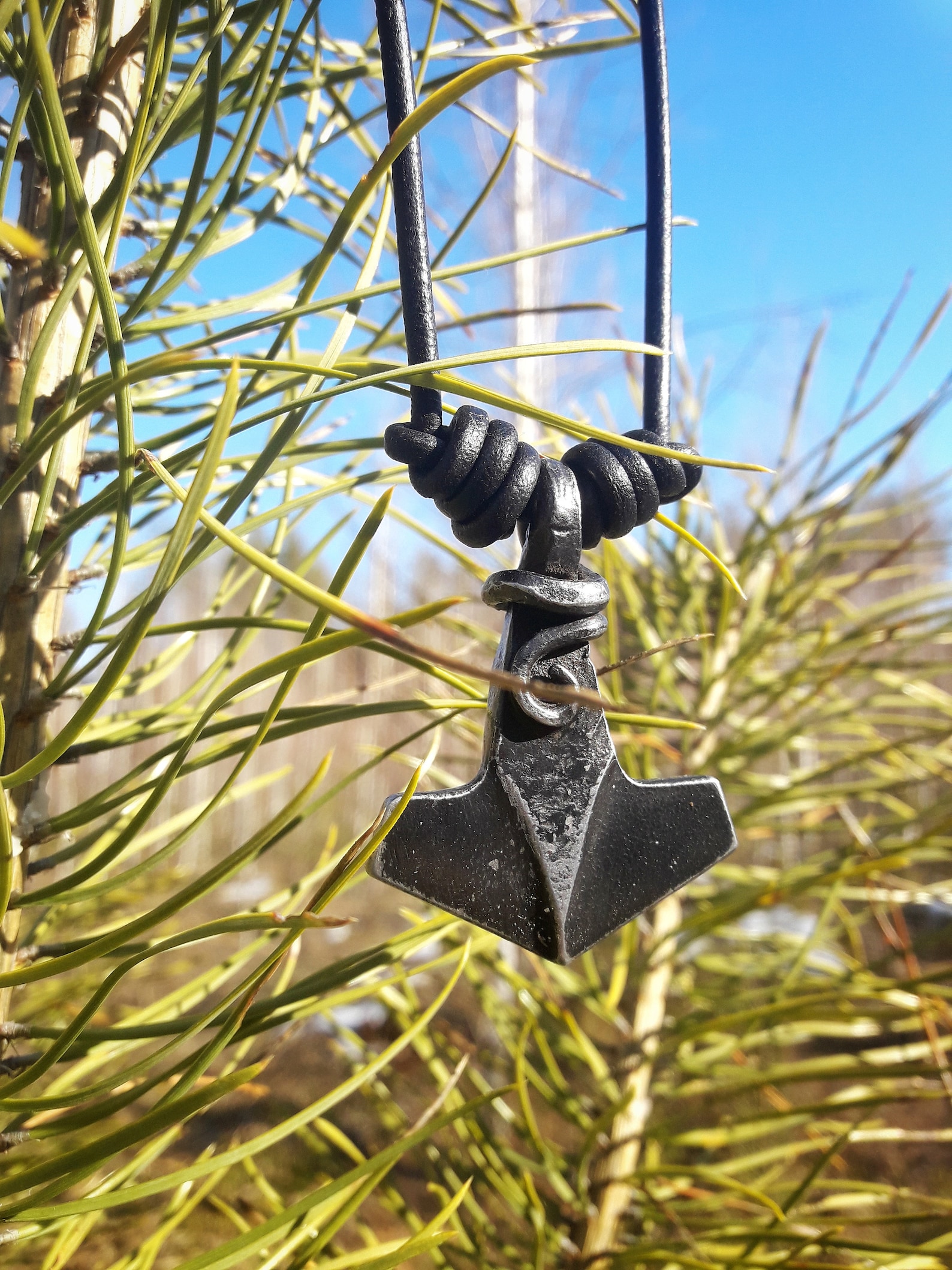 Hand Forged Viking Mjolnir Thor's Hammer 4 Norse Nordic | Etsy