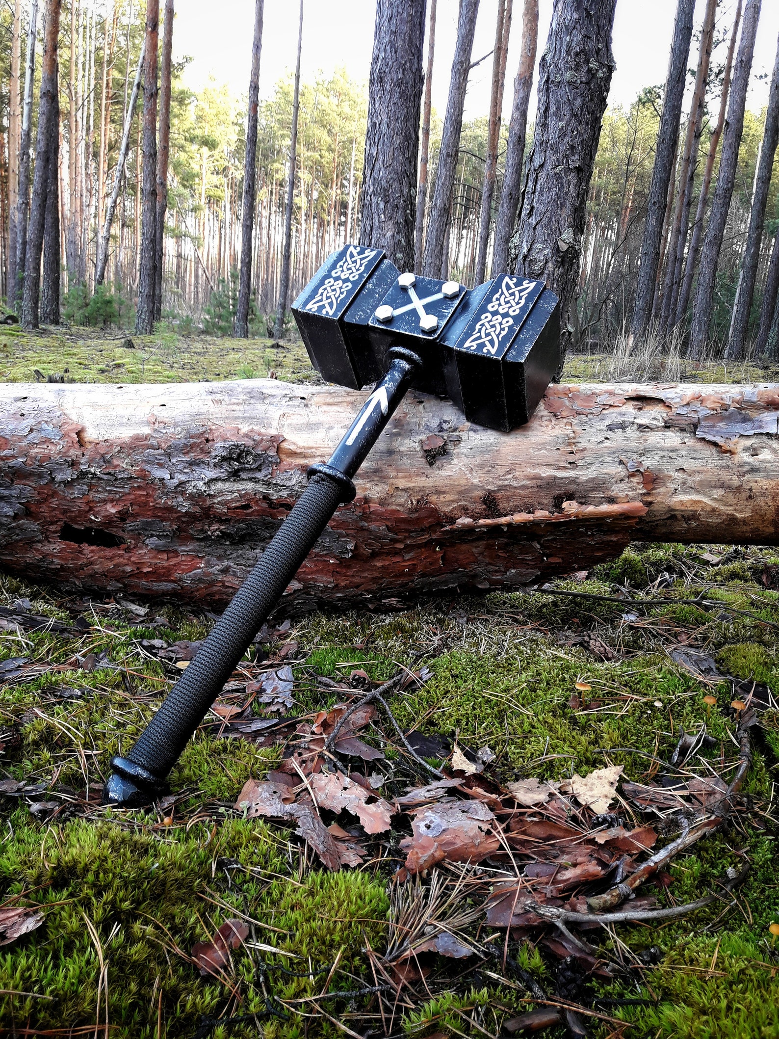 Viking Hammer X2 Sledgehammer Crossfit Mjolnir Odin Thor Dwarven ...