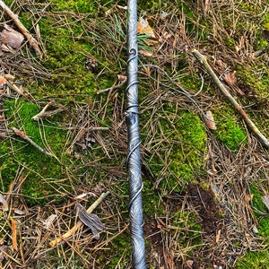 Druid Staff Walking Wizard Volva Witch Staff Seidr Shaman Viking Hand ...