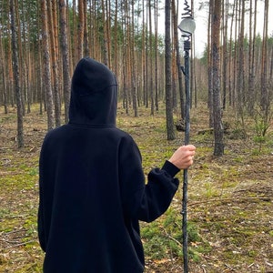 Druid Staff Walking Wizard Volva Witch Staff Seidr Shaman Viking Hand ...