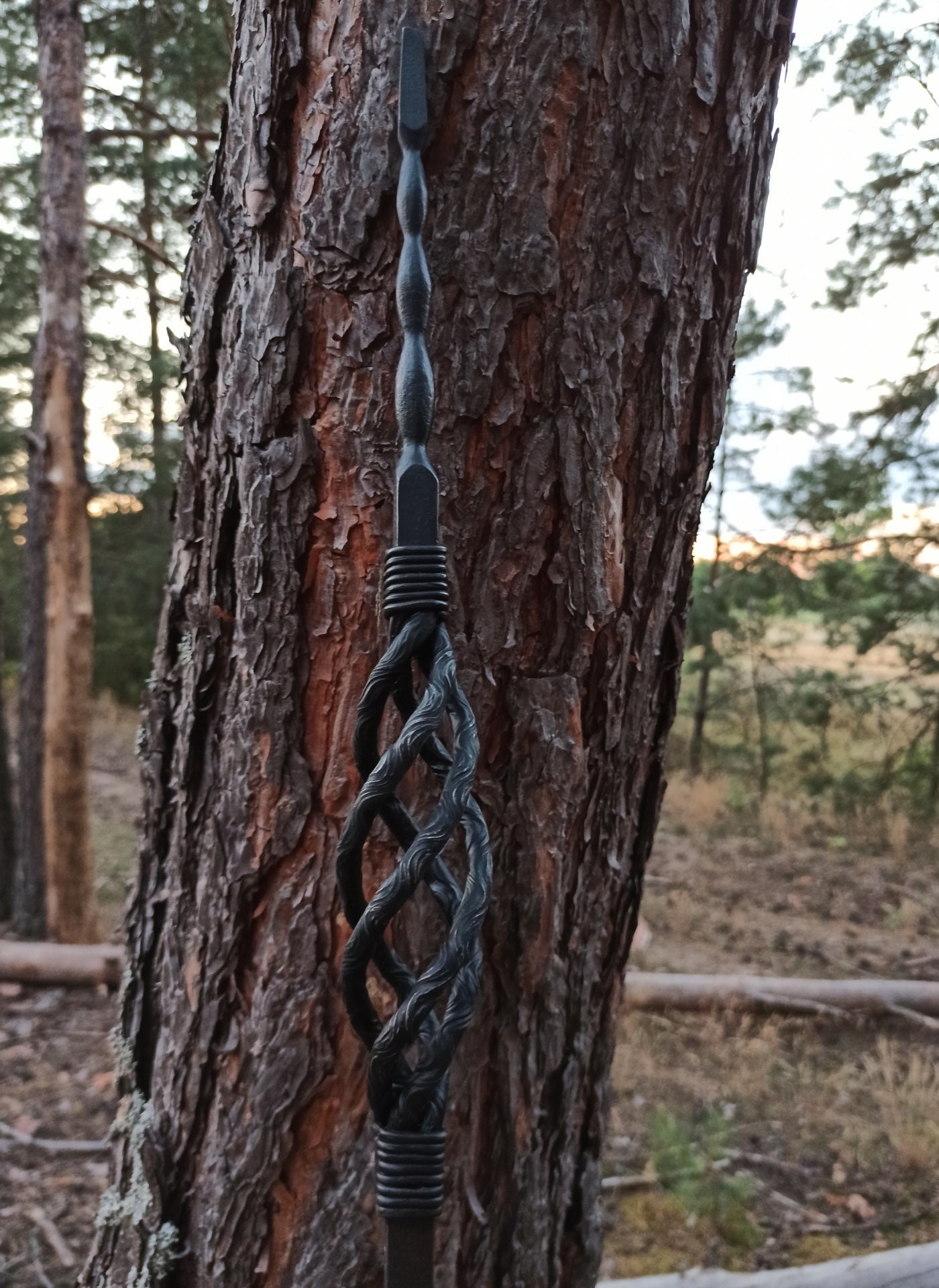 Long Shaman Staff Völva Handmade Wand Asatru Witch Magic Wands Viking ...