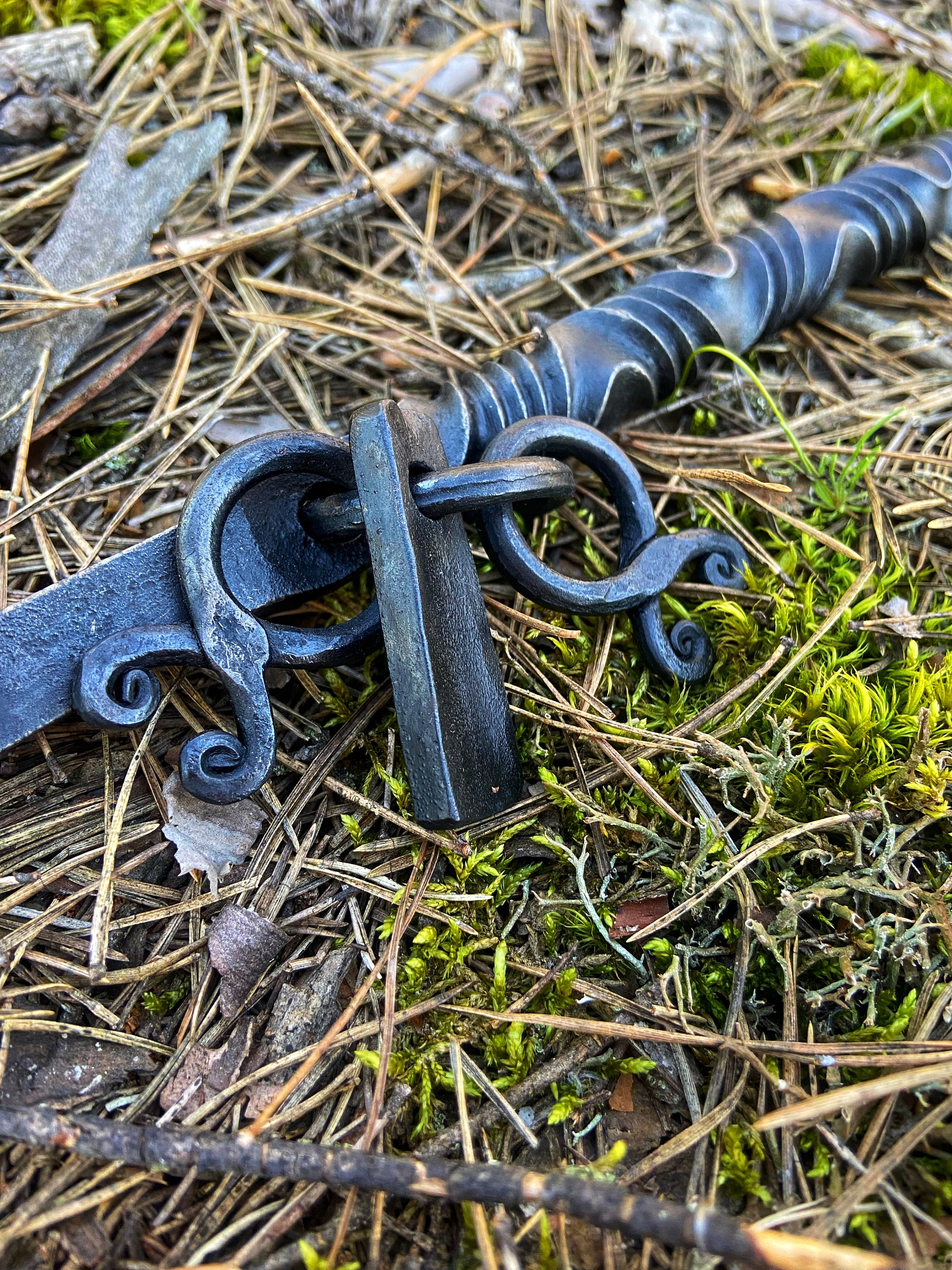 Long Shaman Staff Druid Walking Wizard Handmade Staff Völva Wand Witch ...