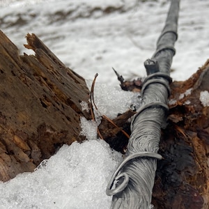 Druid Staff Walking Wizard Volva Witch Staff Seidr Shaman Viking Hand ...