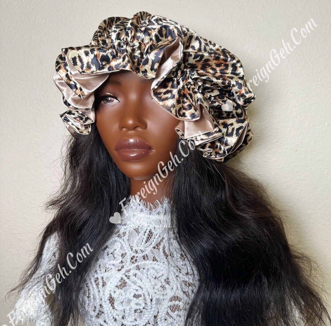Reversible Satin Bonnet Designed to Protect Your Natural Hair and ...