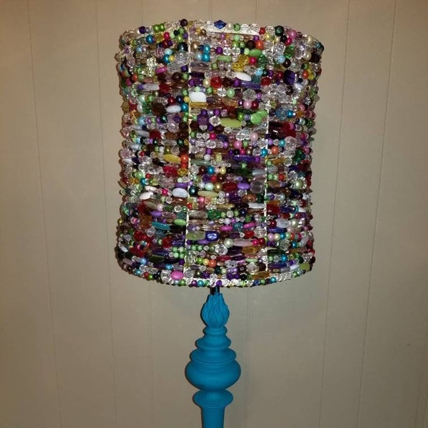 Beaded Lamp Shade - Etsy