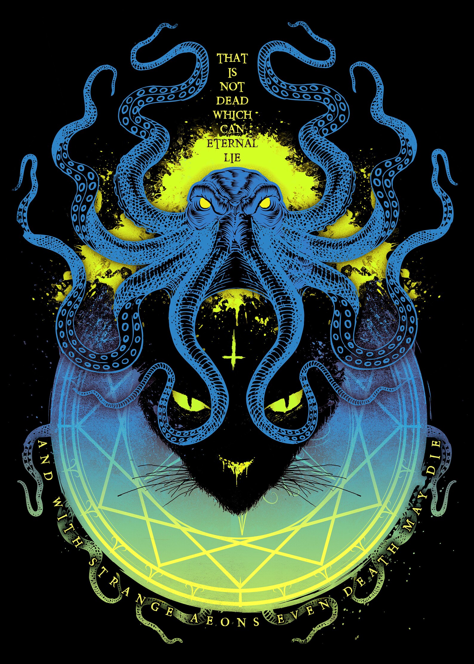 Limited Edition Lovecraft Art Print - Etsy