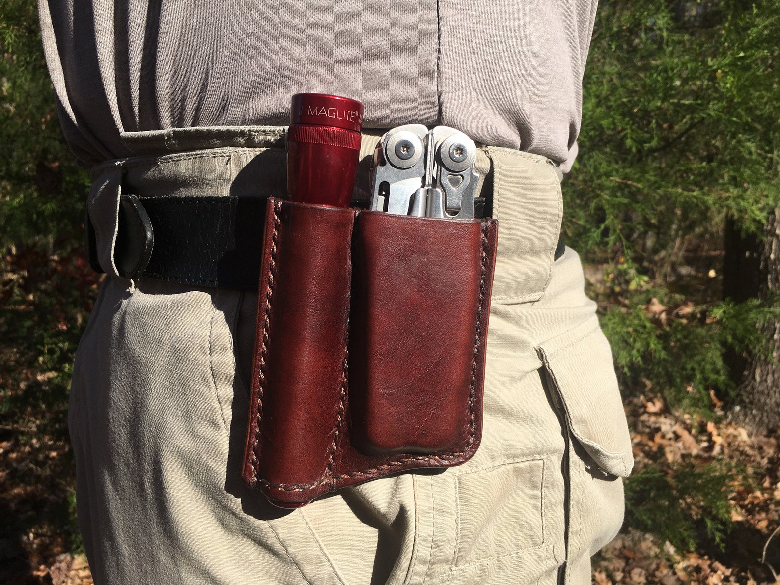 Custom Sheath for Leatherman Multi Tool and Flashlight - Etsy