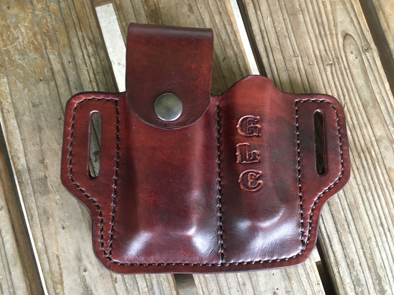 Custom Leather Sheath for Buck 110 and Multitool Optional Bit - Etsy