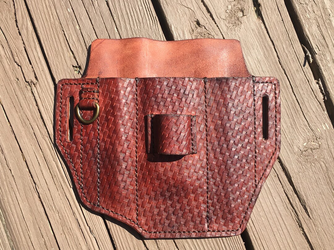 Ranch Buddy, Handmade Leather Sheath for Wrenches and Screwdrivers ...