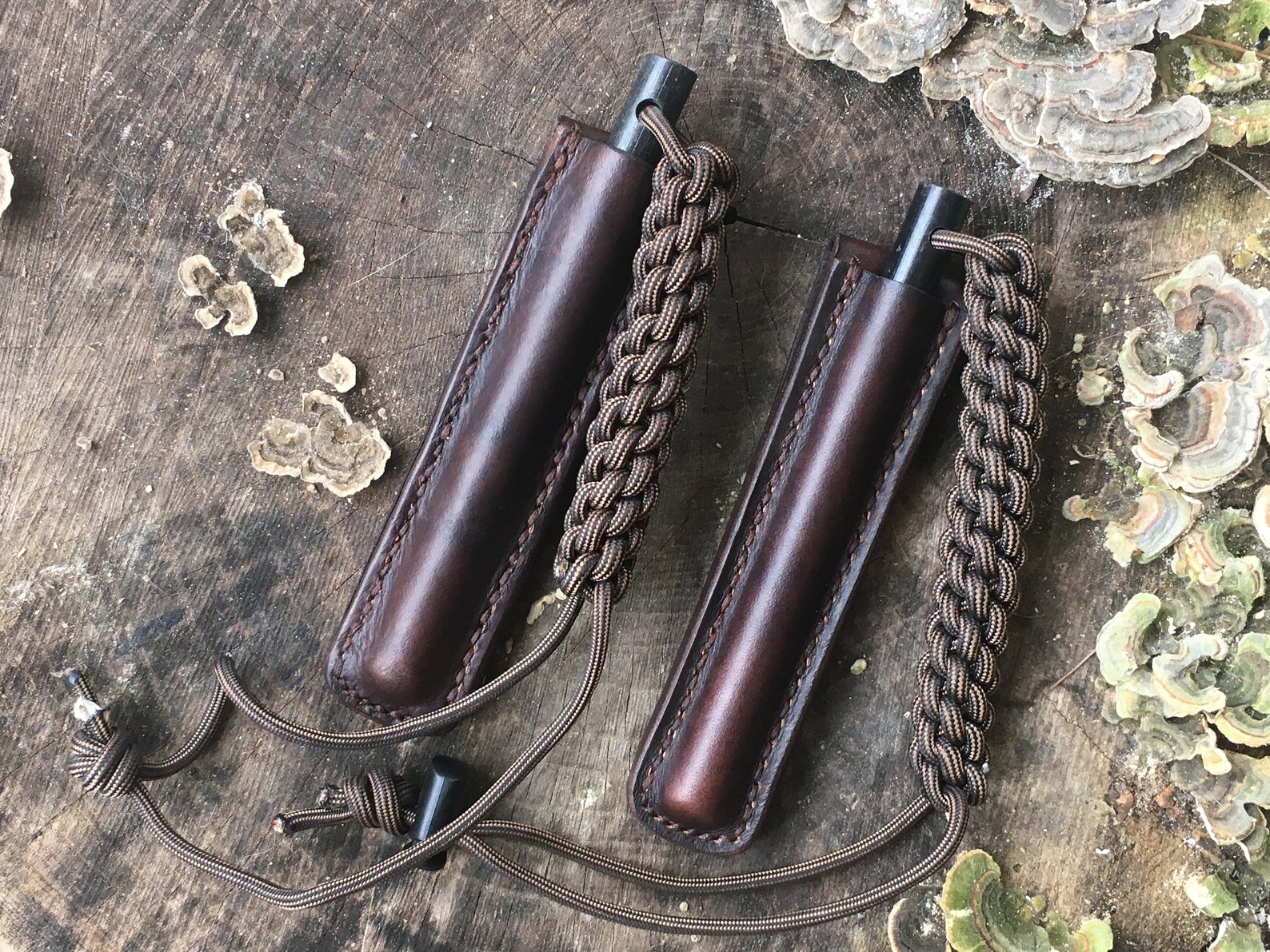 Ferro Rod Leather Sheath EDC Every Day Carry Belt Sheath - Etsy