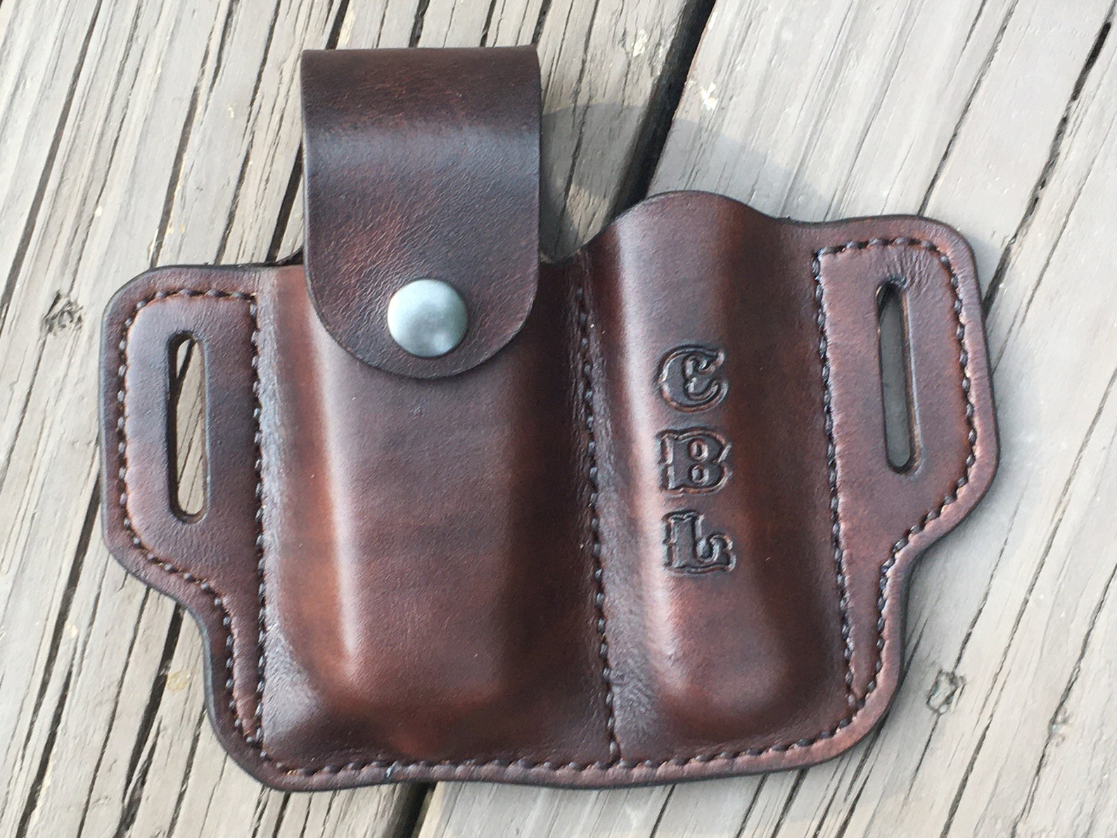 Custom Leather Sheath for Buck 110 and Multitool Optional Bit - Etsy
