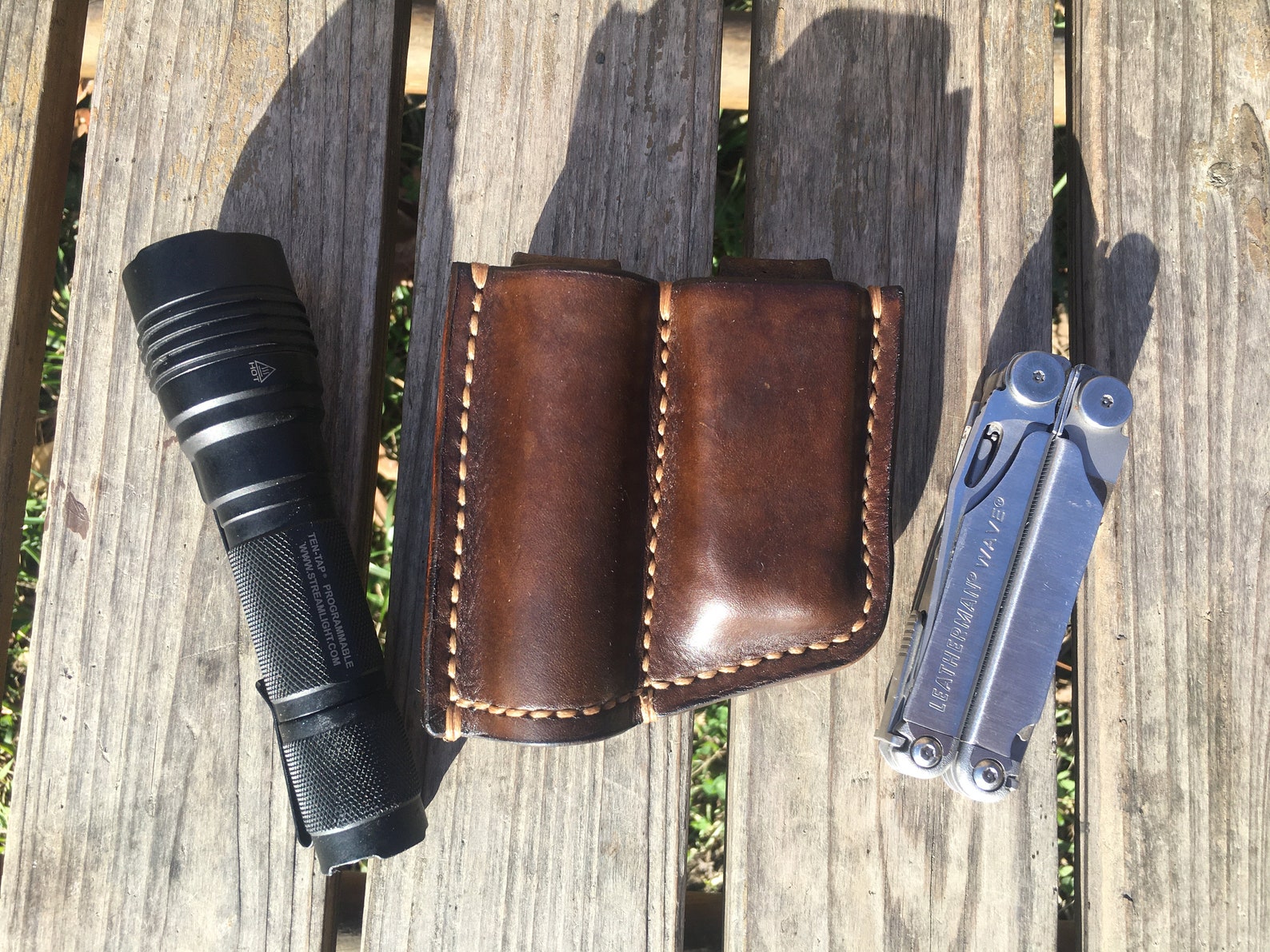 Custom Sheath for Leatherman Multi Tool and Flashlight - Etsy