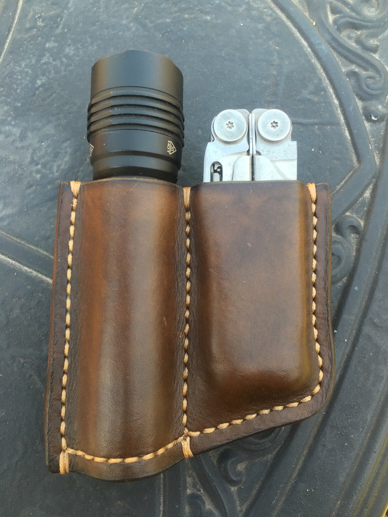 Custom Sheath for Leatherman Multi Tool and Flashlight - Etsy