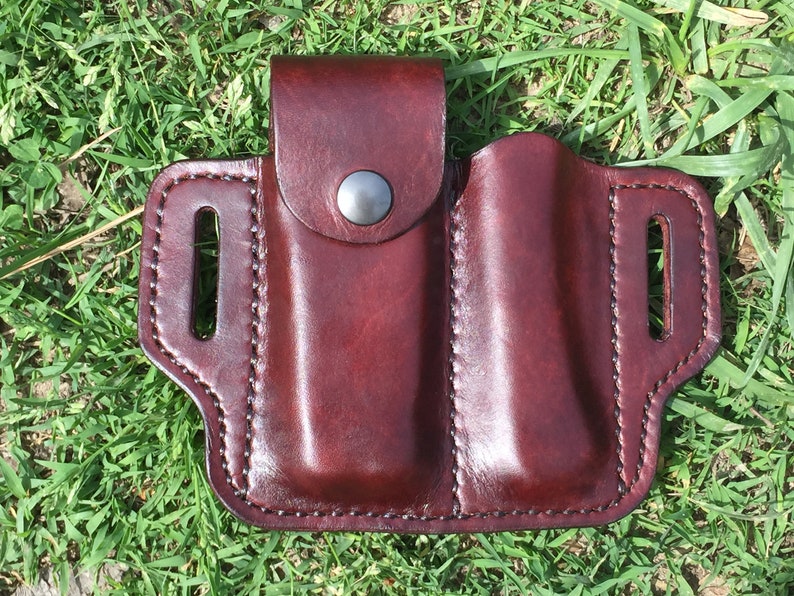 Custom Leather Sheath for Buck 110 and Multitool Optional Bit - Etsy