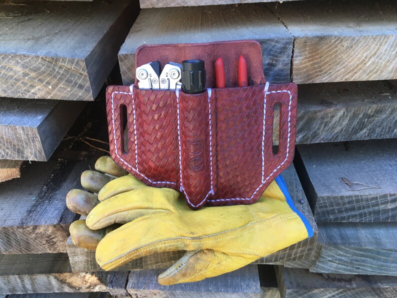 Handmade Leather Sheath for Multitool Flashlight Pen EDC - Etsy