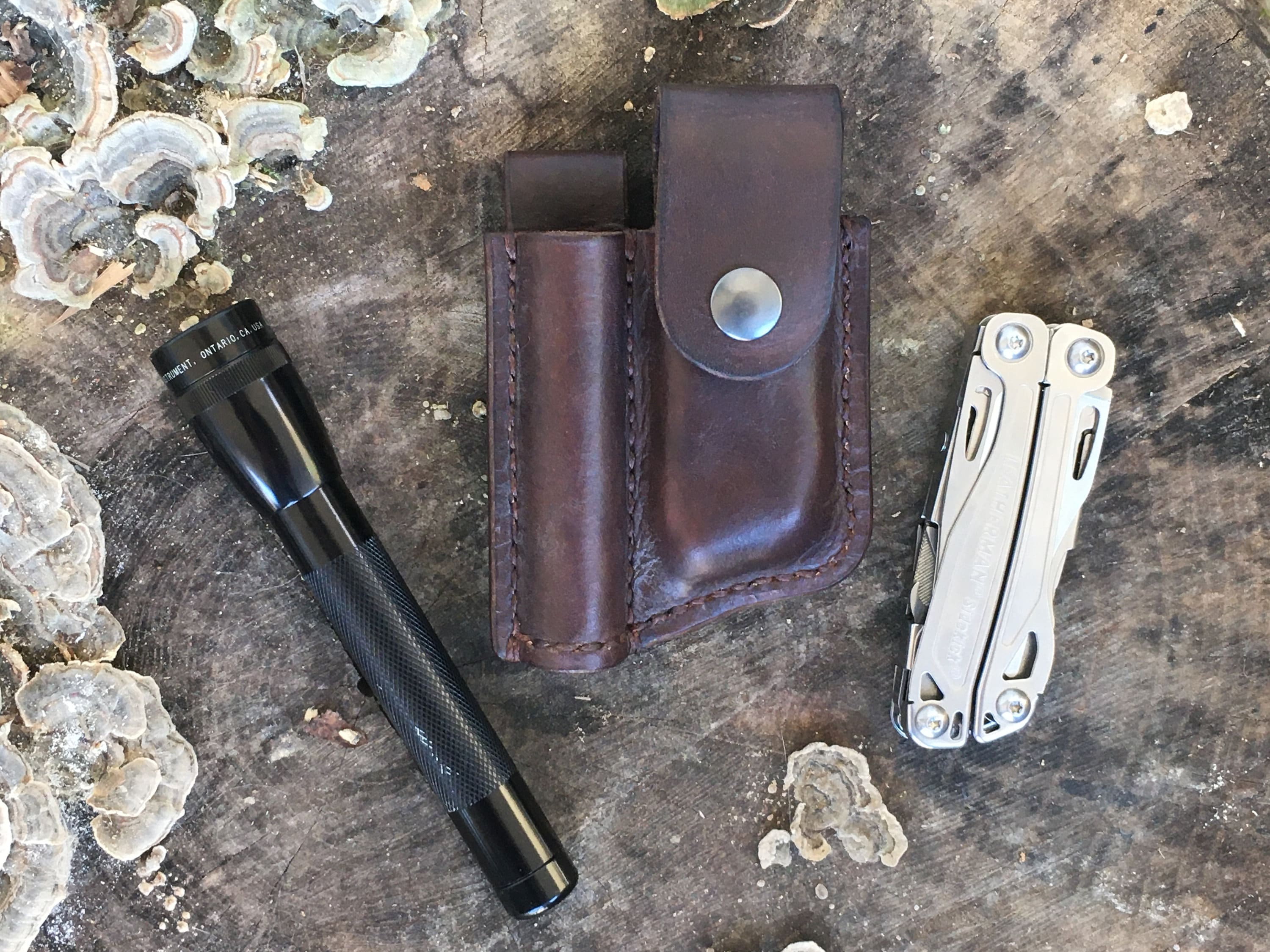 Custom Sheath for Leatherman Multi Tool and Flashlight EDC - Etsy