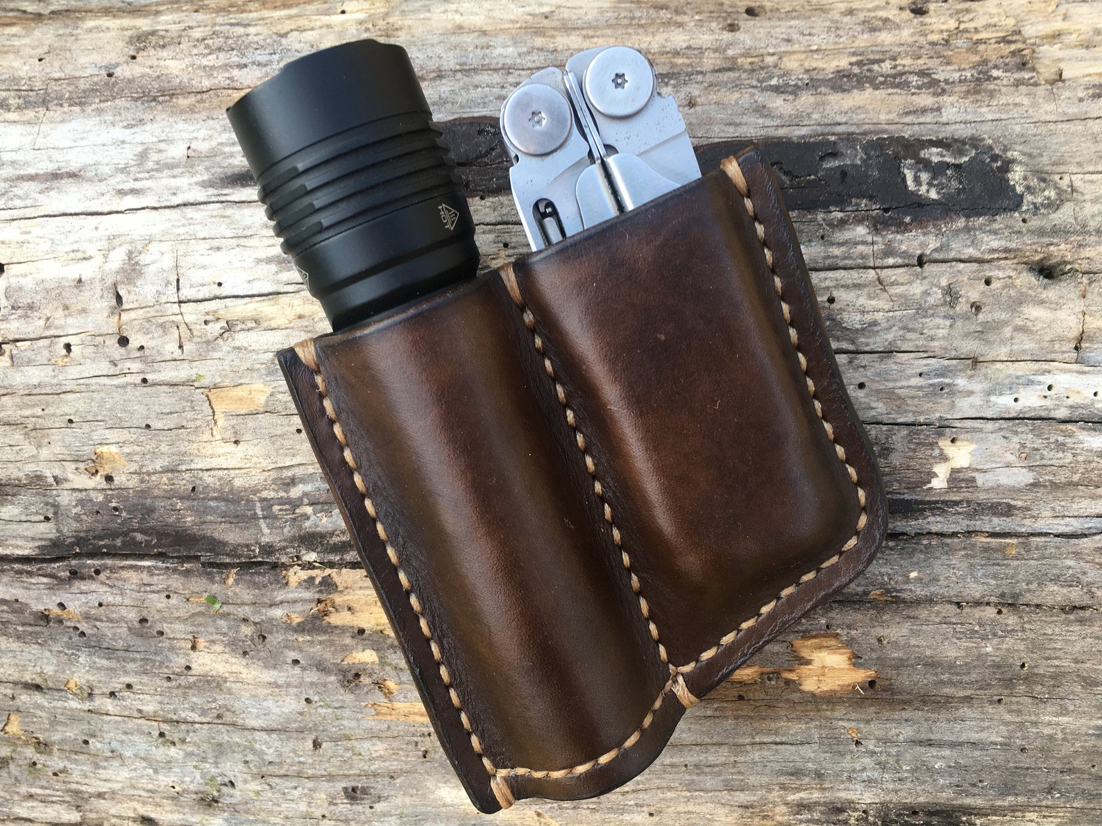 Custom Sheath for Leatherman Multi Tool and Flashlight - Etsy