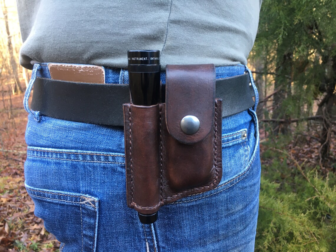 Custom Sheath for Leatherman Multi Tool and Flashlight EDC - Etsy