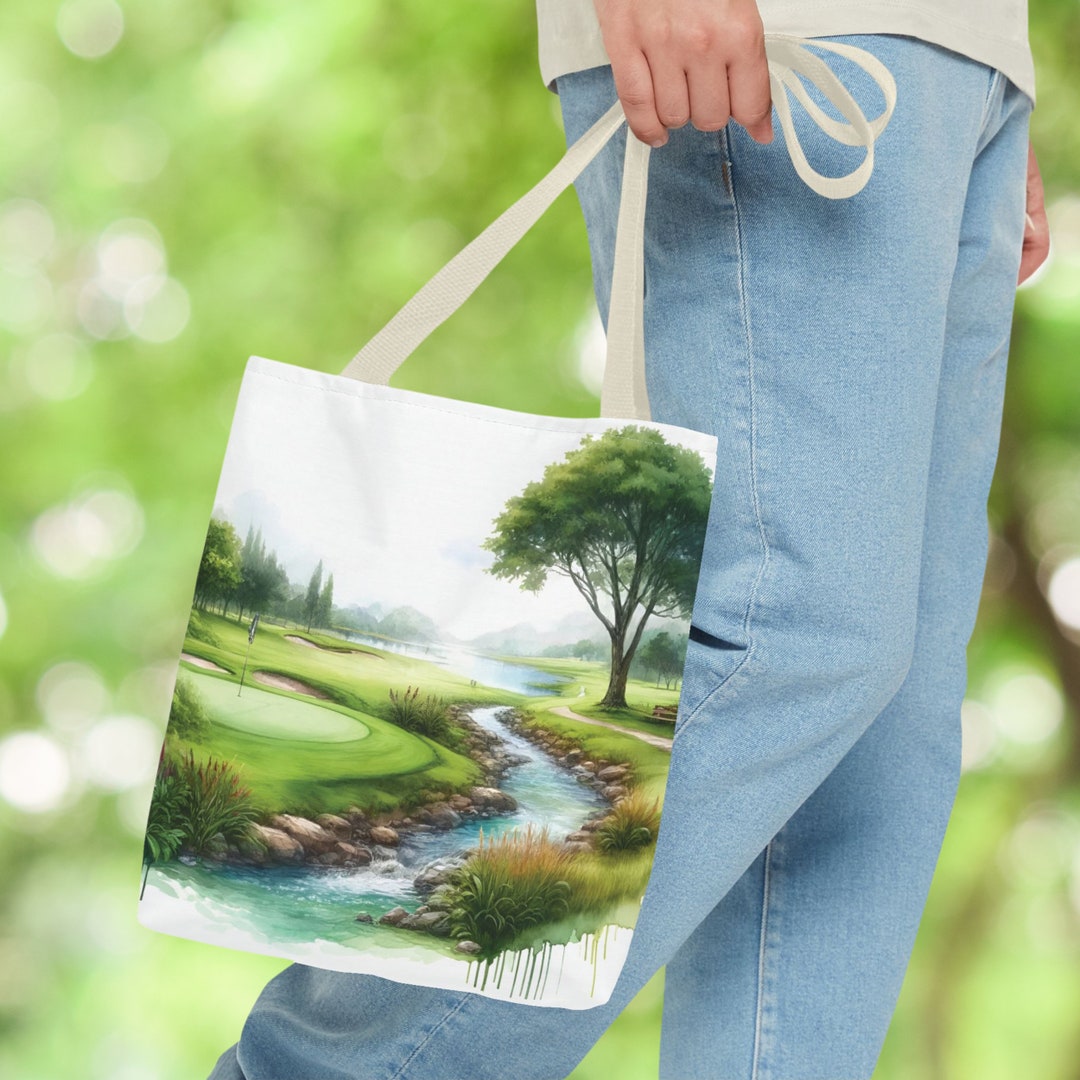 Tote Bag, Golf Design Bag for Golf Lovers! - Etsy