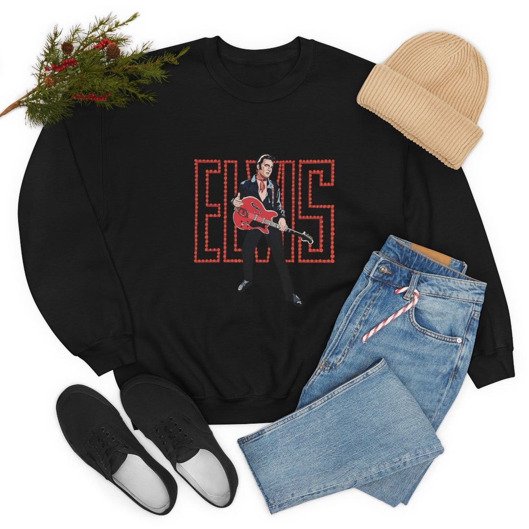 Elvis Presley 68 Comeback Special Fashion Sweater, Elvis Gifts, Unisex ...