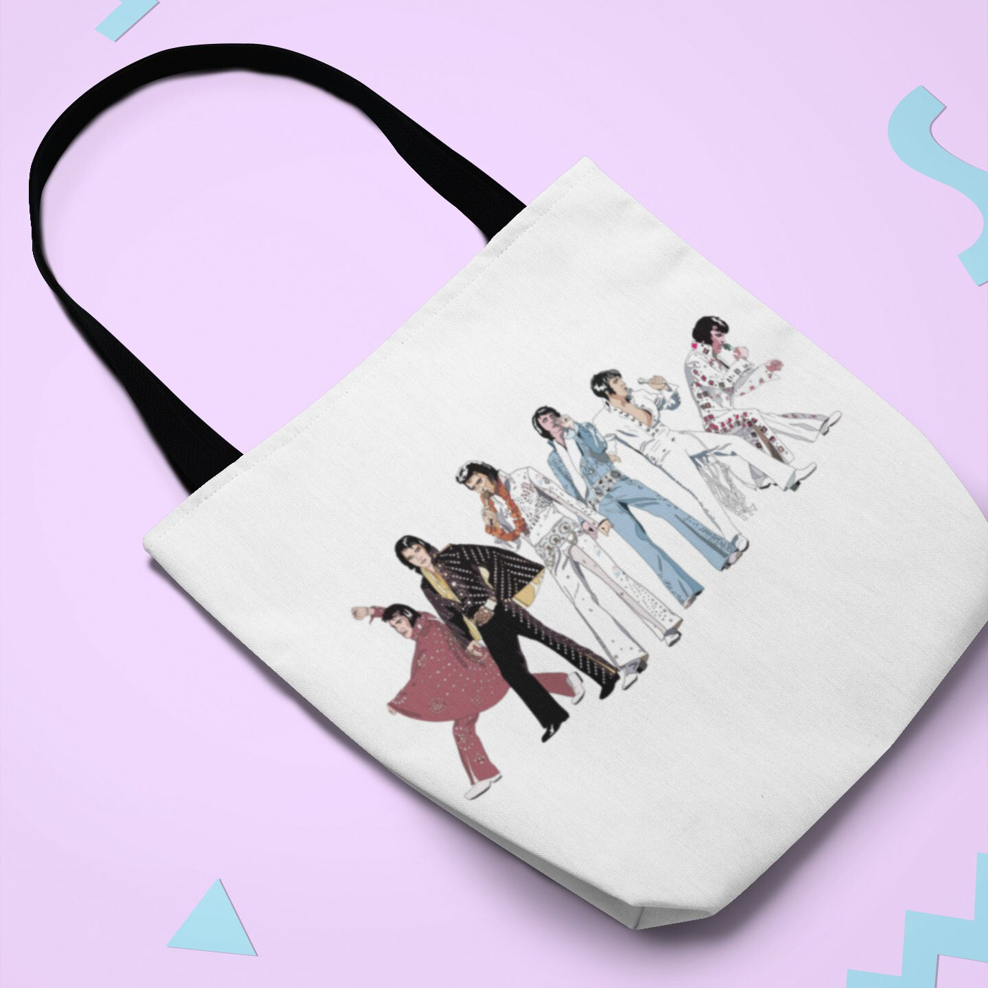 Elvis Presley Tote Elvis Bag 1970s Vegas Residency Vintage Elvis Gift ...