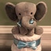 Elephant Diaper Cake Diapers With Safari Theme Centerpiece for Baby ...