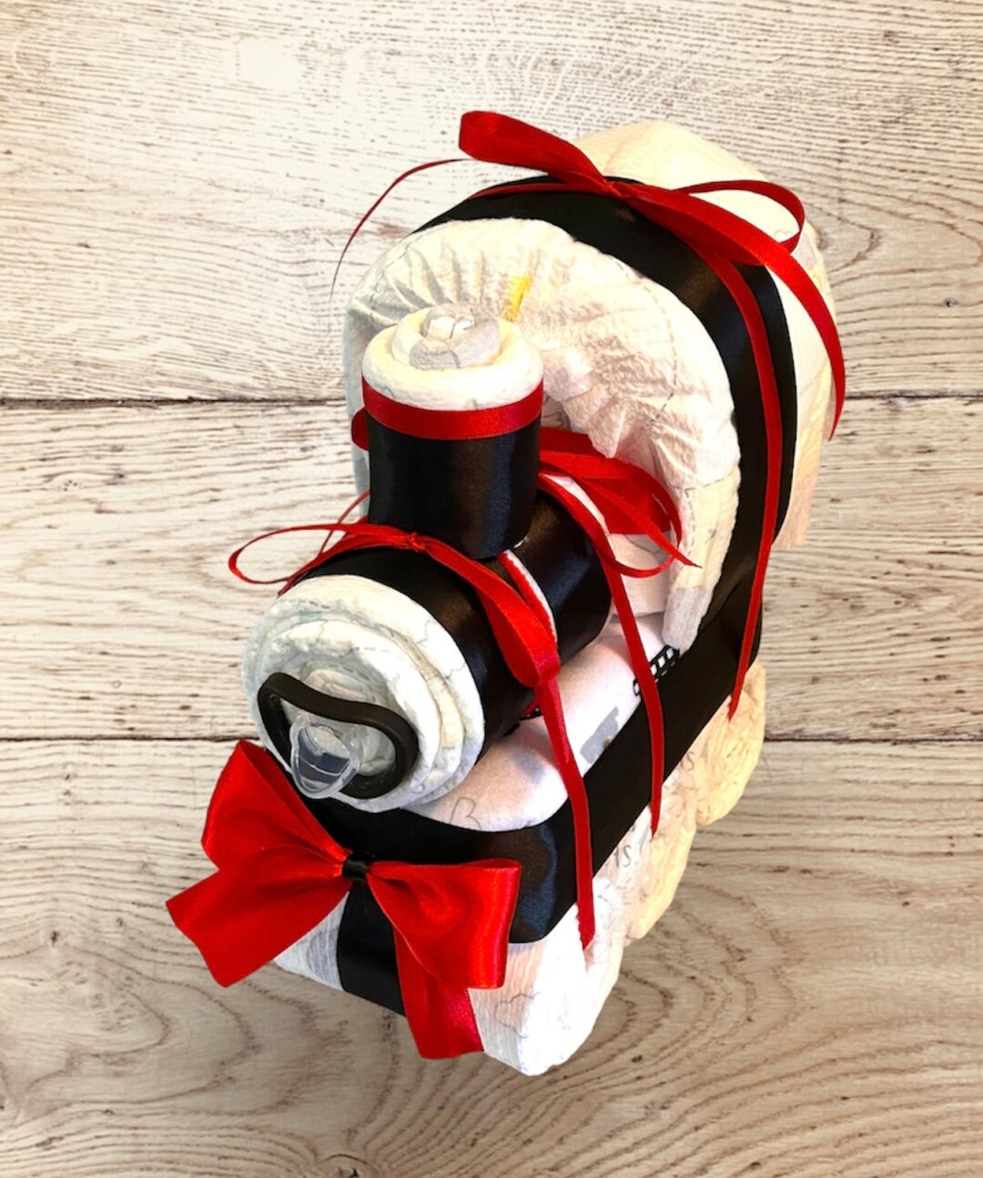 Diaper Train Choo Choo Train With Diapers Personalized Gift for Baby ...