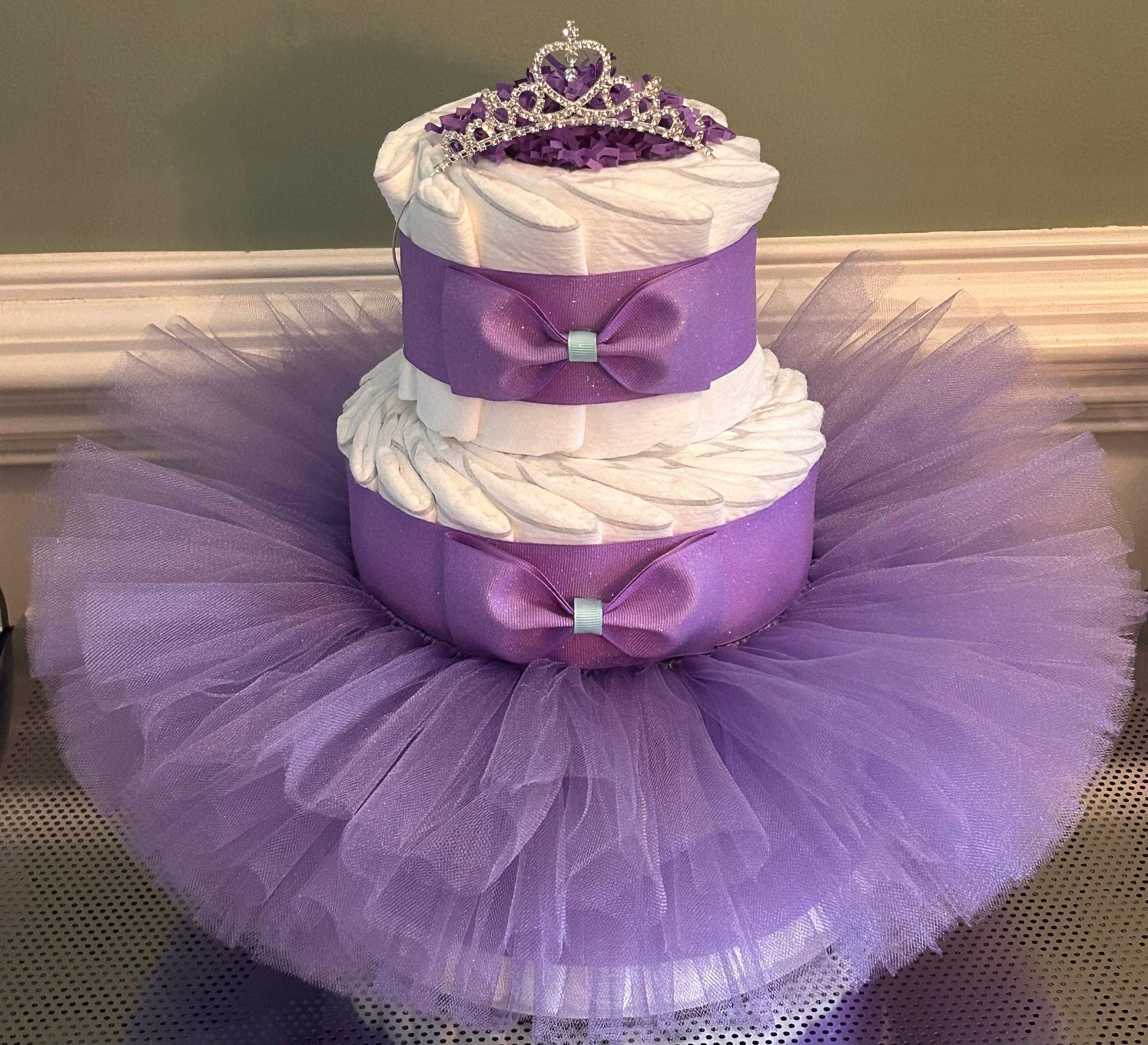 Purple Princess Birthday Cake