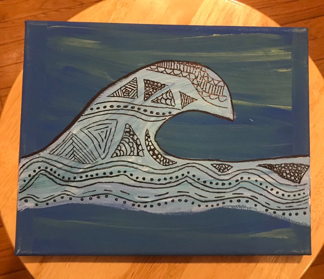 Mandala Wave - Etsy