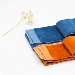 Rust and Blue Thick Velvet Ribbon for Weaving and All Kind of - Etsy UK