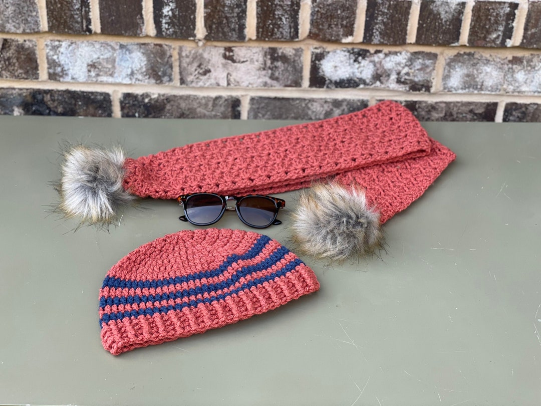 Crochet Scarf, Crochet Beanie, Scarf Set, Beanie, Winter Hat, Crochet ...