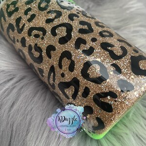 Cheetah Leopard Print Tumbler Personalized Tumbler Stainless Steel ...