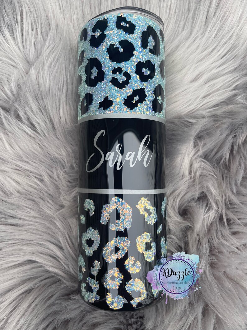 Cheetah Leopard Print Tumbler Personalized Tumbler - Etsy