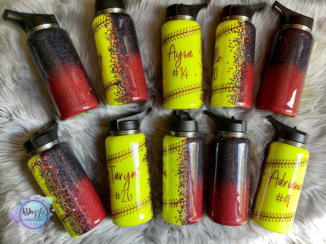 Softball Tumbler Jug | Customize Colors | Personalized Tumbler ...