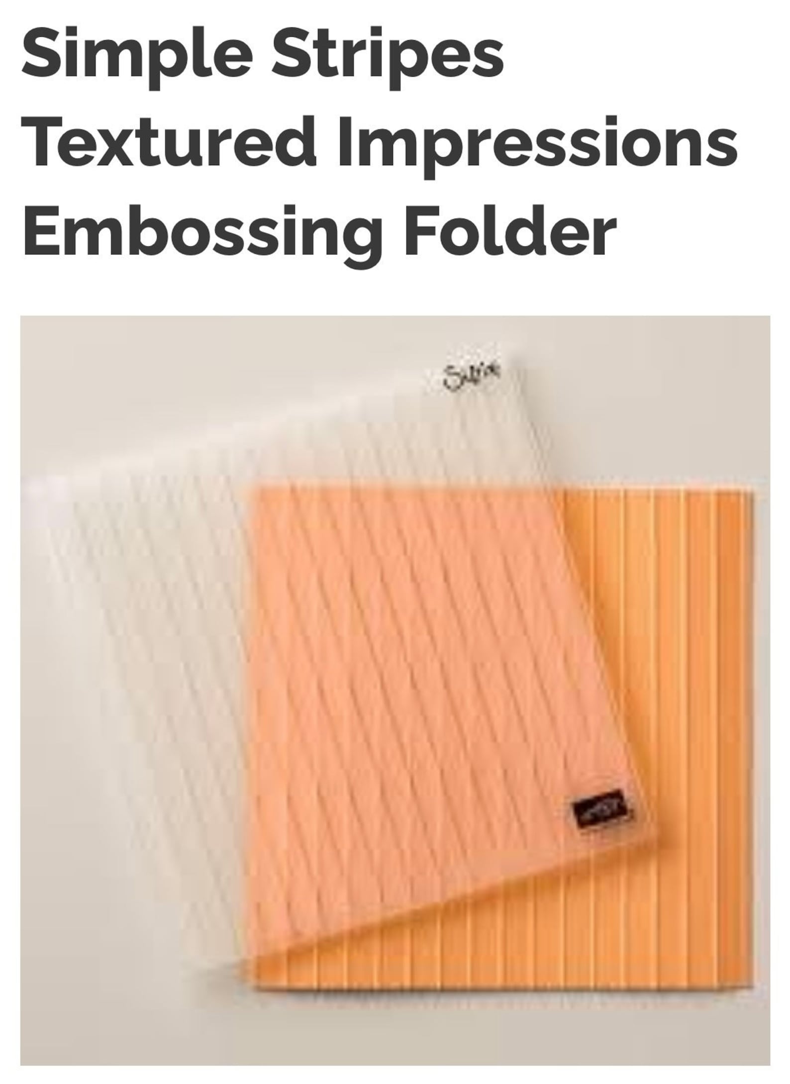 Stampin Up Retired Embossing Folders Brand New - Etsy