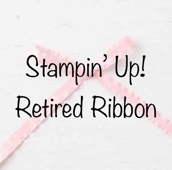 Stampin Up Retired Ribbon Brand New | Etsy