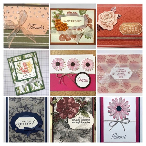 Completed Handmade Cards contact Me for Kits - Etsy