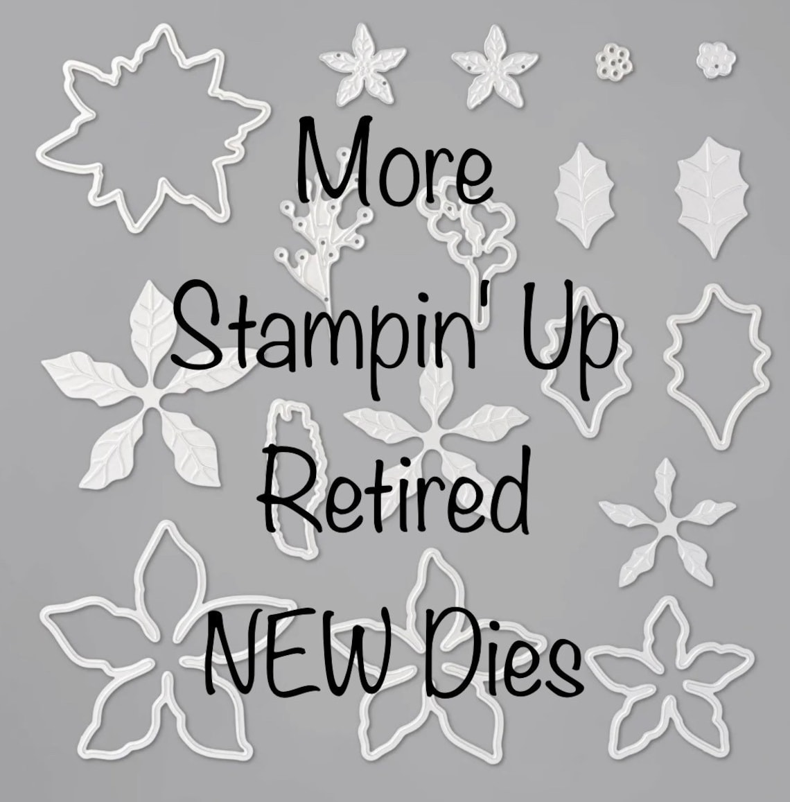 Stampin Up Retired Dies Brand New - Etsy