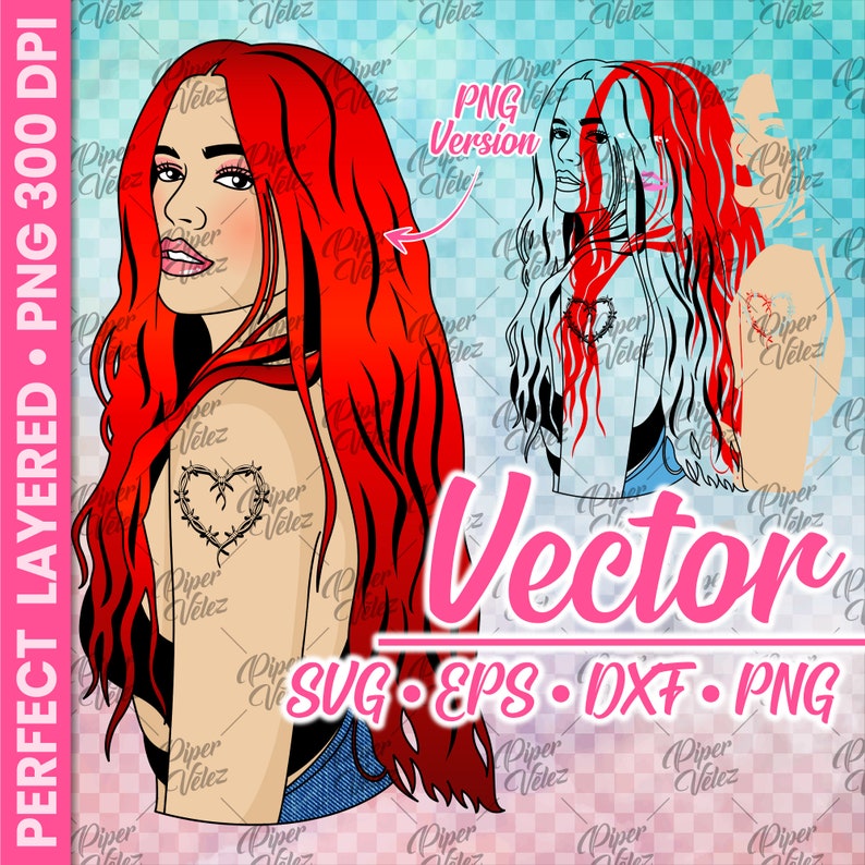 Karol G Vector SVG Karol G Vector Bichota Vector SVG - Etsy