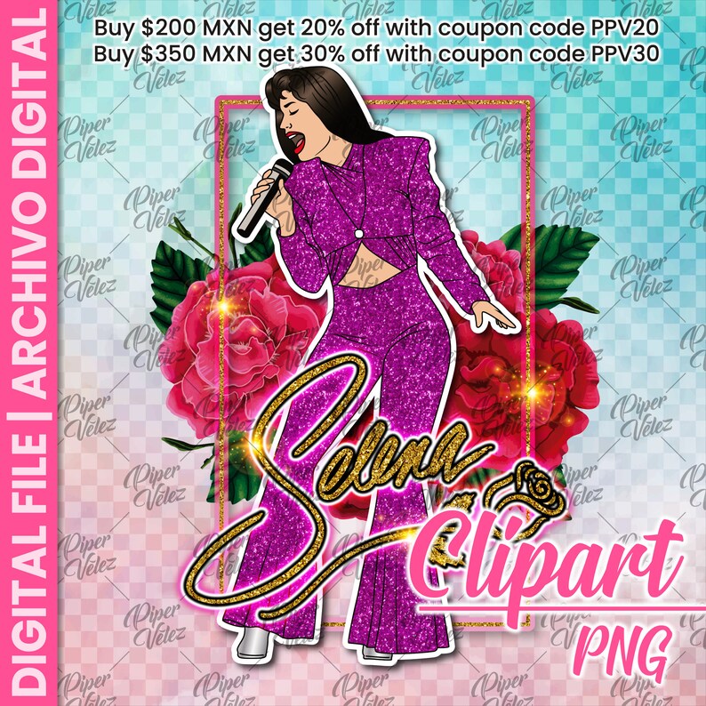 Selena Quintanilla Digital Drawing PNG - Selena Quintanilla Clipart ...