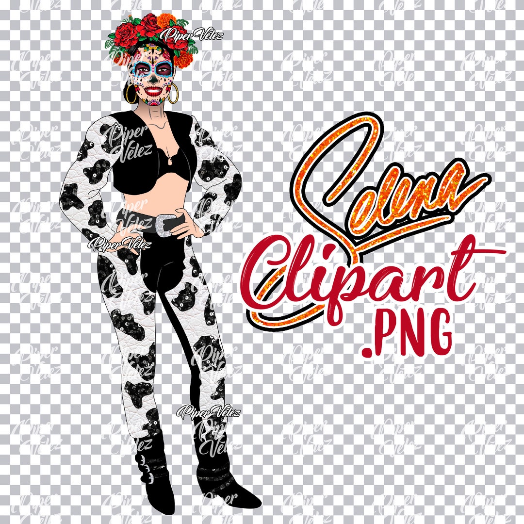 Selena Quintanilla Catrina Clipart PNG - Etsy