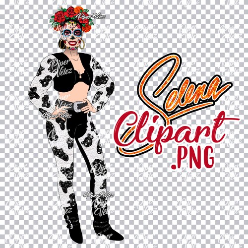 Selena Quintanilla Clipart SVG EPS DXF - Etsy