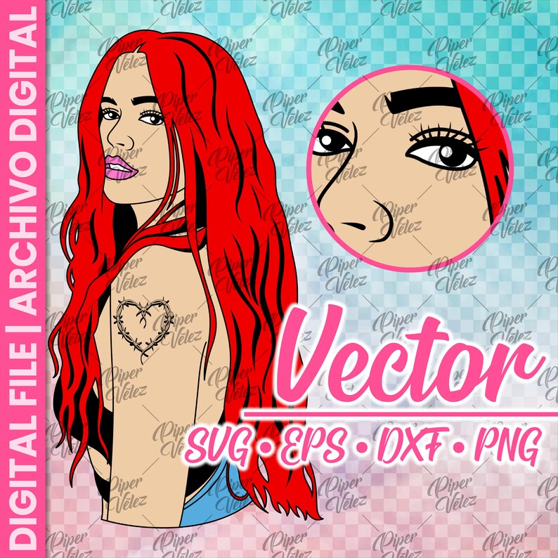 Karol G Vector SVG Karol G Vector Bichota Vector SVG - Etsy