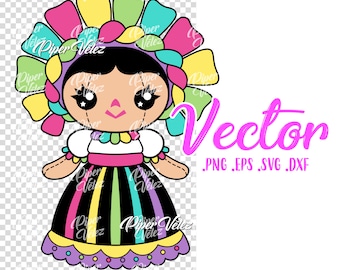 10 Mexican Doll SVG, mexican maria doll, rag doll svg, mexican doll ...
