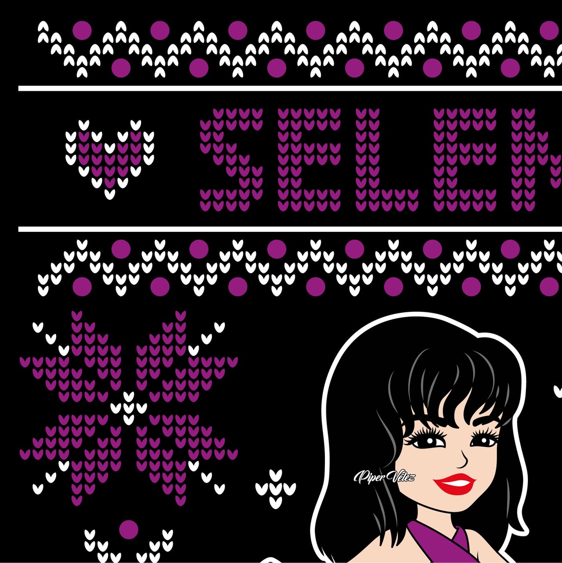 Selena Quintanilla Ugly Sweater File SVG Selena Quintanilla - Etsy