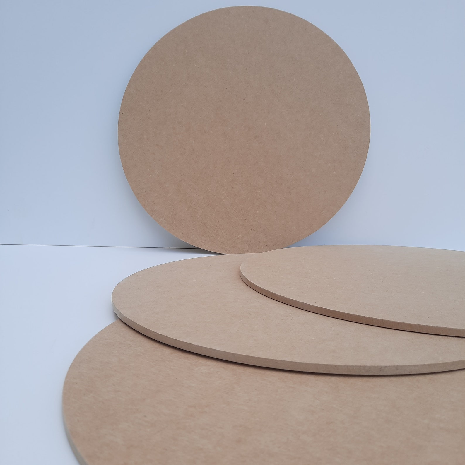 MDF 18 Circles 6 Pack 1/4 Thickness 6mm Thick - Etsy